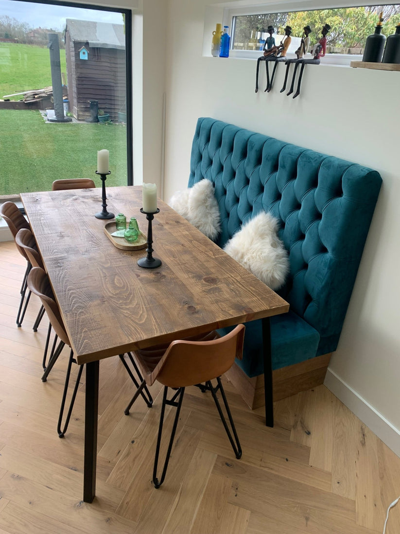 Rustic Large Dining Table - 96 wide – The Grain Company Ltd